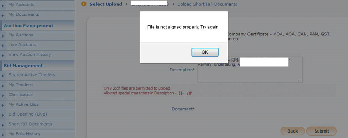 Solved- BoQ file is protected/unable to read boq file errors
